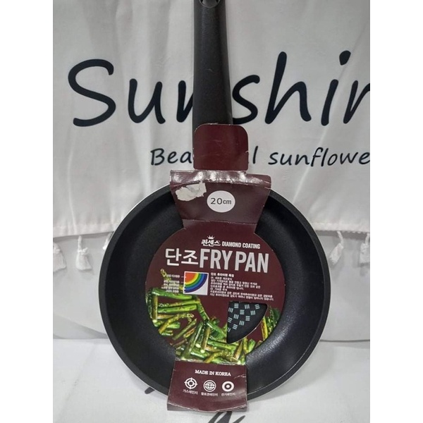 QUEEN SENSE DIAMOND COATING FRYING PAN | Shopee Philippines