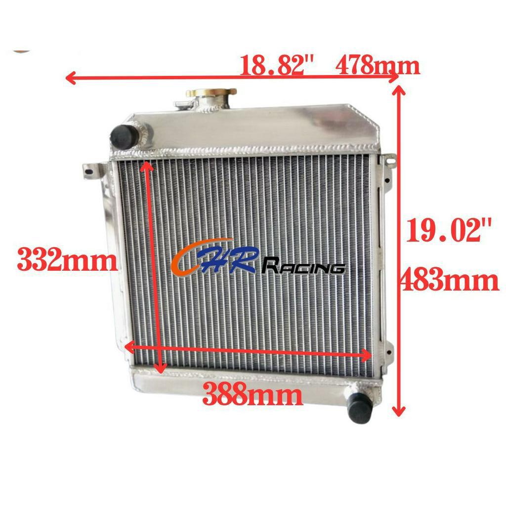 Aluminum Radiator For 1975-1983 BMW E21 315 316 318 318i 320 320i M10 ...