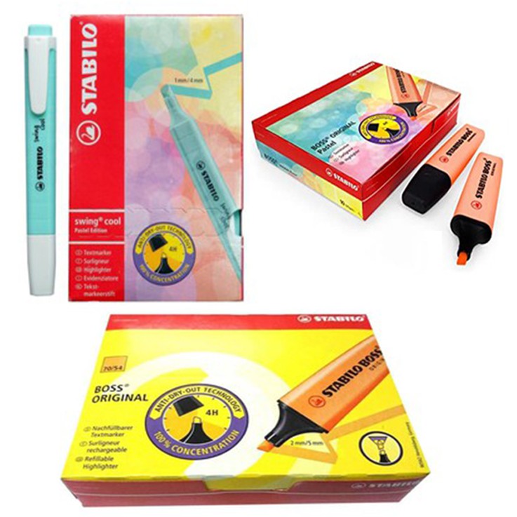 One Home Stabilo Boss Swing Cool Pastel Edition AS182 | Shopee Philippines