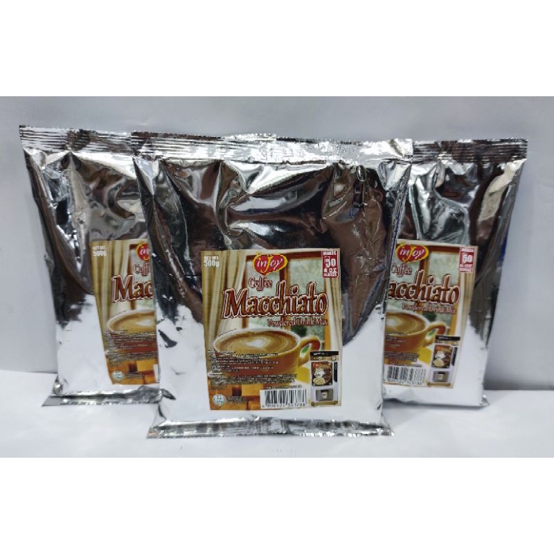 coffee CARAMEL MACHIATO COFFEE VENDO POWDER INJOY 500grams.♪ | Shopee ...
