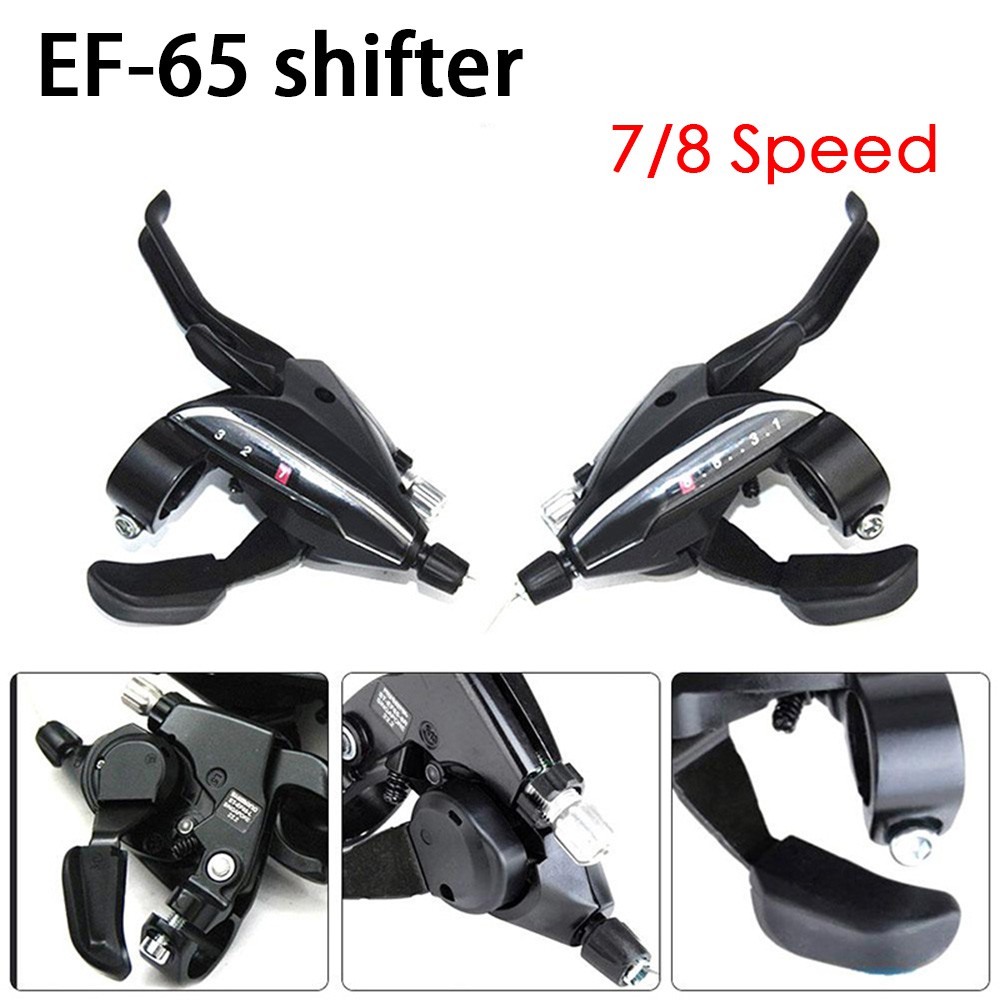 EF65-7/8 Speed Bicycle Derailleur Shifter MTB Bicycle Transmission Bike ...