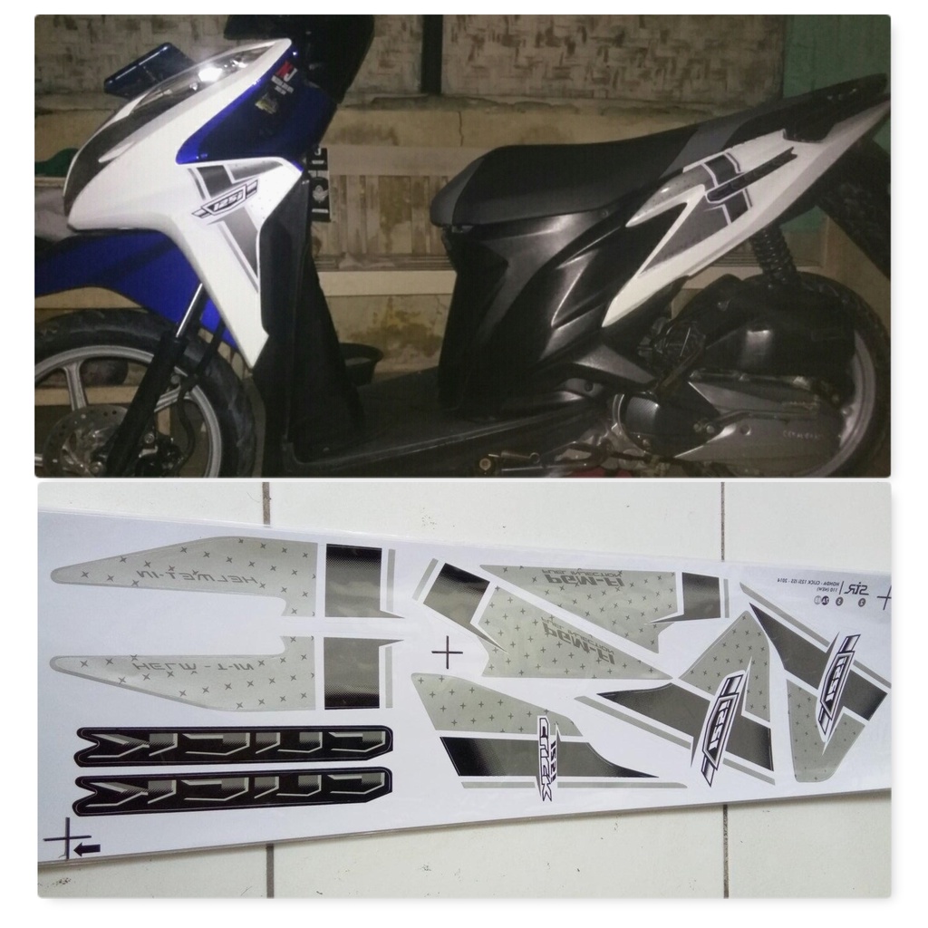 Striping Streeping Decal Dekal Sticker Emblem Logo Motorcycle Honda ...