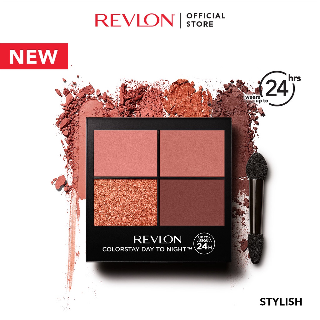 Revlon ColorStay Day to Night™ Eyeshadow Quad | Shopee Philippines