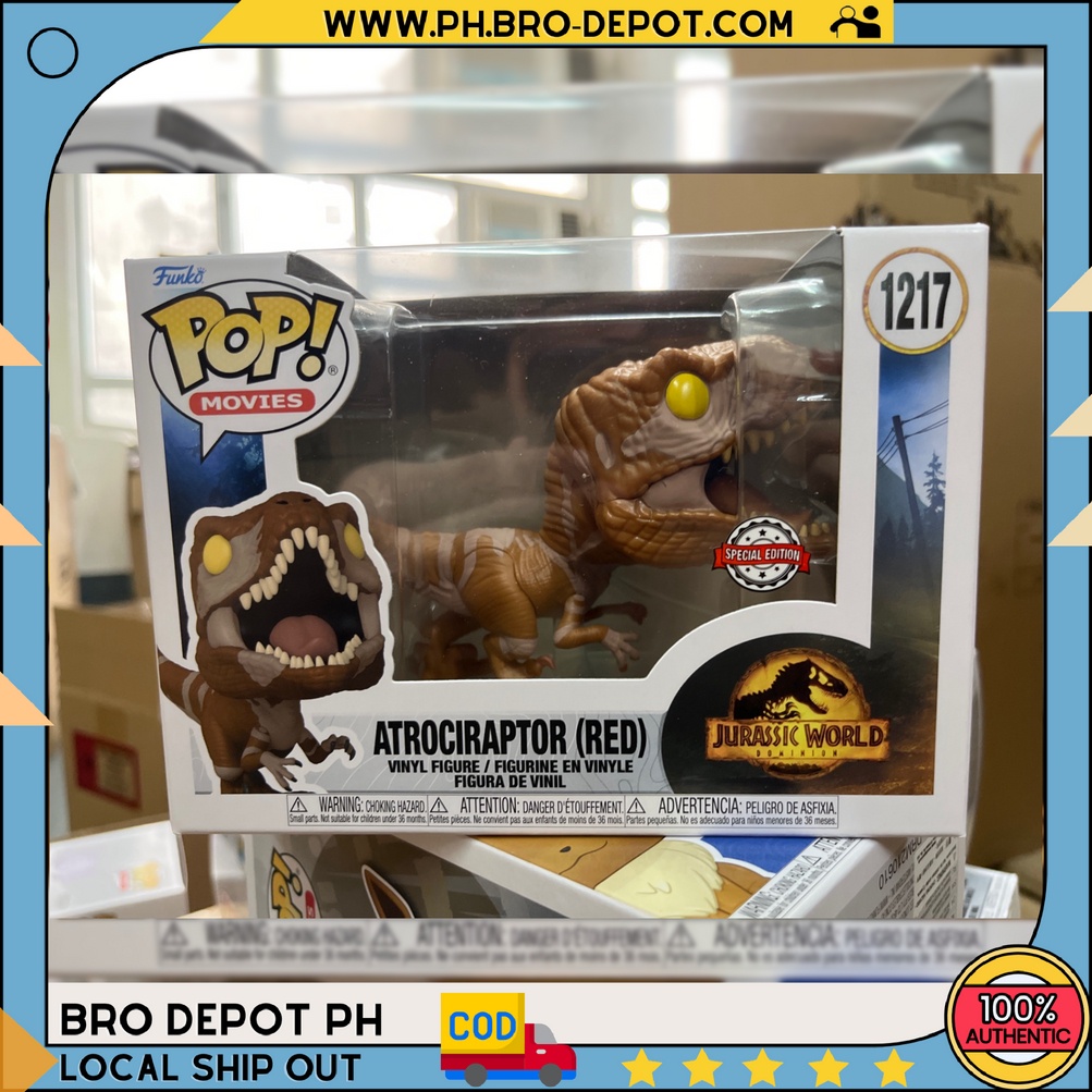 [Ready stock] FUNKO IE POP Movies:Jurassic World 3: Atrociraptor red ...