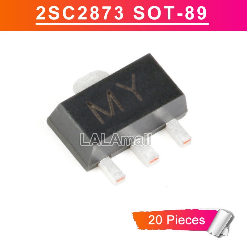 20pcs 2SC2873 C2873 Marking MY SOT-89 2SC2873-Y SOT89 NPN 50V 2A SMD ...