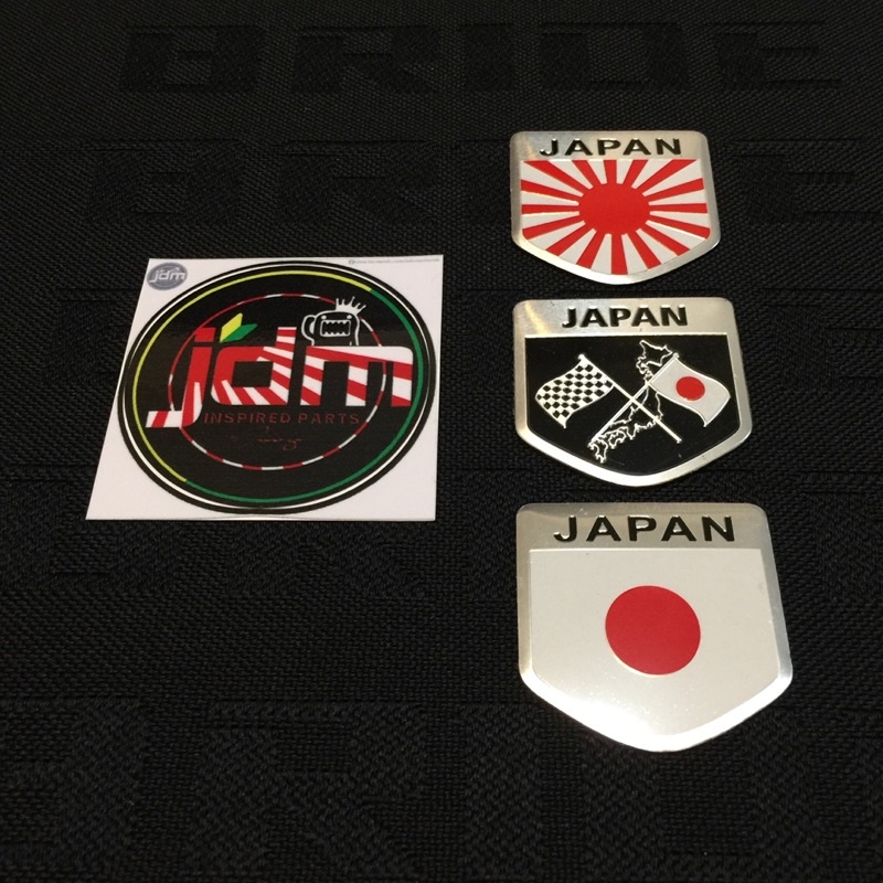 JAPAN BADGE made with aluminum | Shopee Philippines