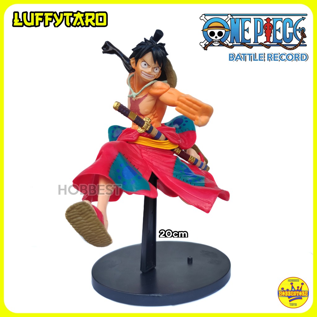 One PIECE BATTLE RECORD Action Figure : LUFFYTARO - Luffy Wano Kuni ...
