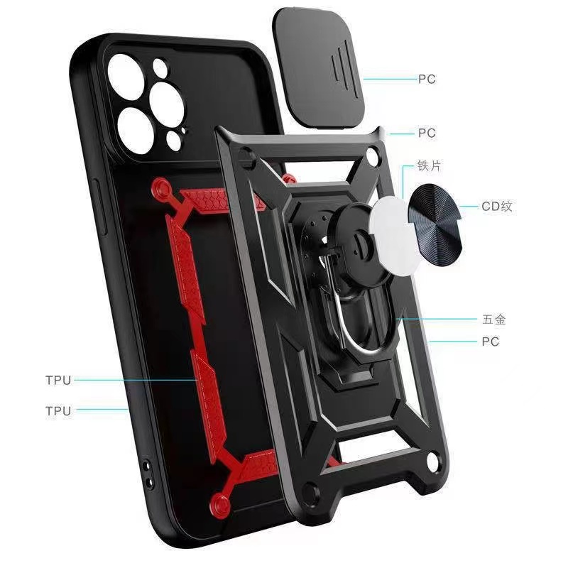 KING ARMOR HARD CASE PUSH PULL SIDE CAMERA WITH RING FOR VI Y11 Y20 Y31 ...