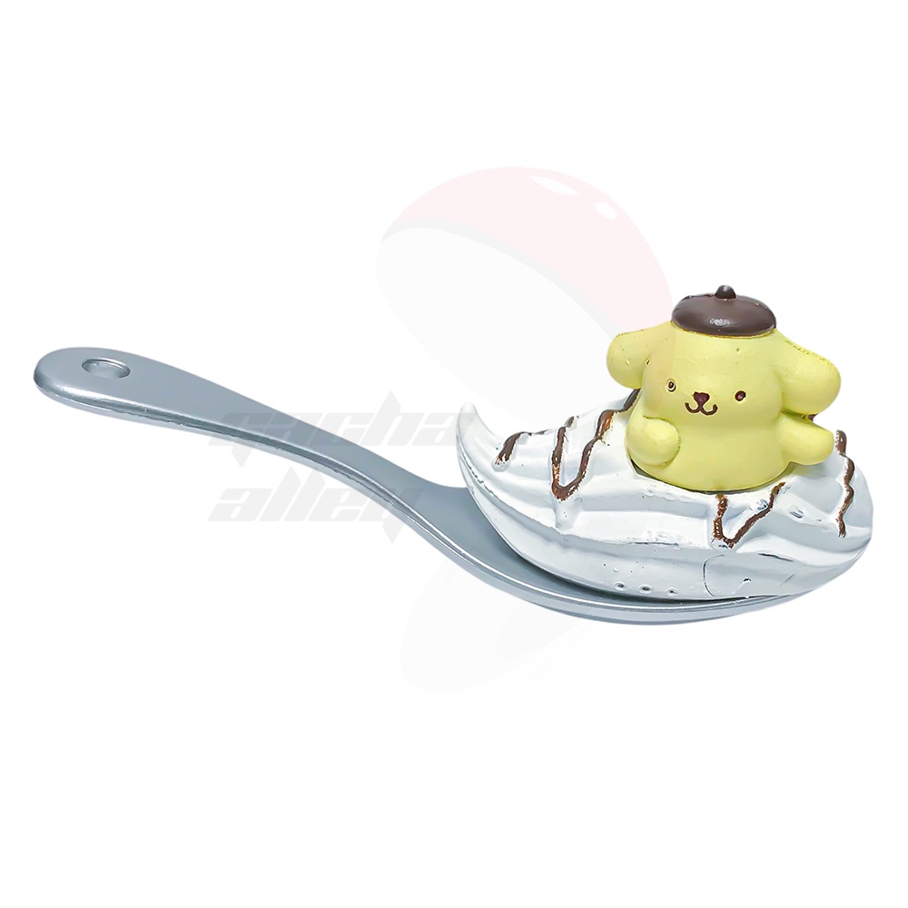 Takara Tomy ARTS Sanrio Pompompurin Pudding Tasting Mascot Gashapon ...