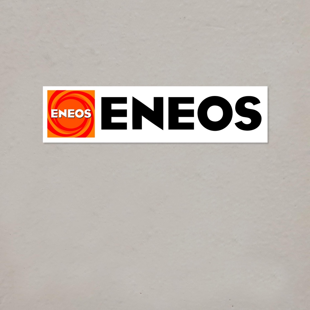 Eneos sticker, vinyl laminated sticker | Shopee Philippines