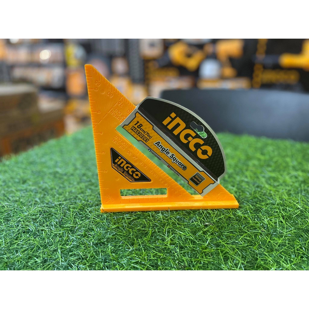 Ingco Angle Square Speed Square 7" 18cm HAS20201 MERVILLE | Shopee ...