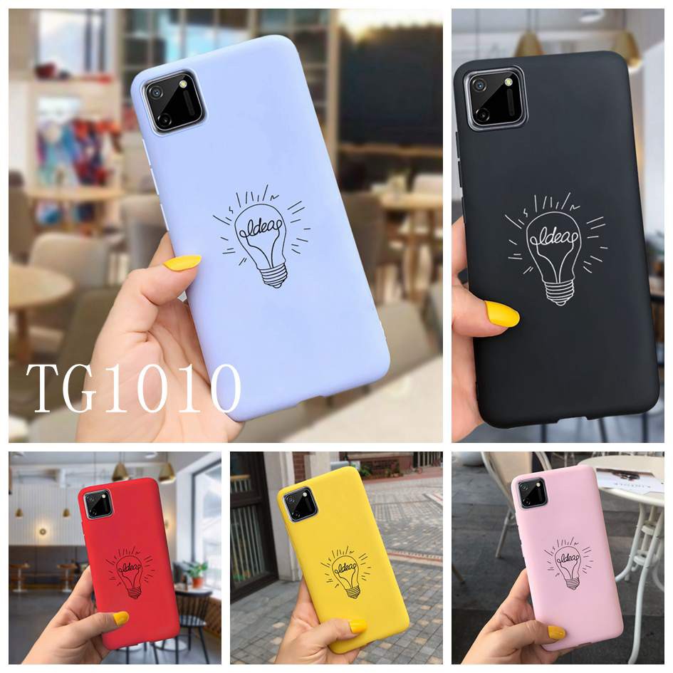 Cover Phone Casing Realme C11 Case Printed Cases Cartoon Pattern ...