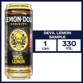Lemon-Dou Devil Lemon Chu-hi 330mL Can | Shopee Philippines