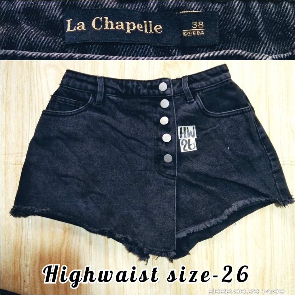 SKORT HIGHWAIST/PALDA SHORT DENIM | Shopee Philippines