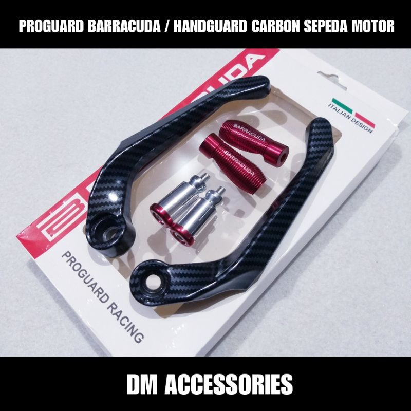 PROGUARD BARRACUDA HANDGUARD CARBON BEAT VARIO PCX ADV XMAX NMAX AEROX ...