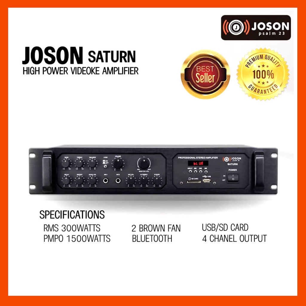 Joson Saturn Professional Digital Amplifier | Shopee Philippines