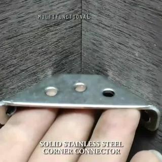 Furniture Corner Connector Stainless Steel Furniture Triangle Support ...