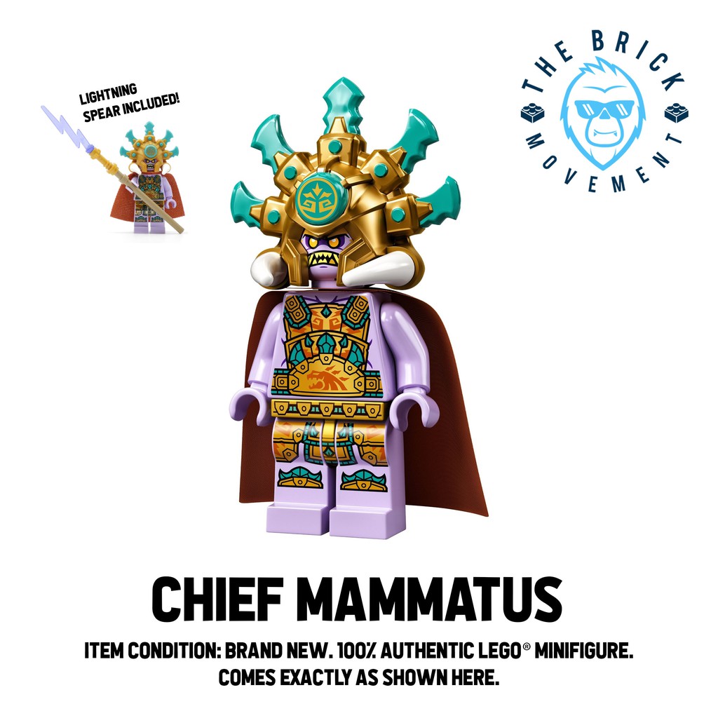 LEGO® NINJAGO Chief Mammatus Minifigure | Shopee Philippines