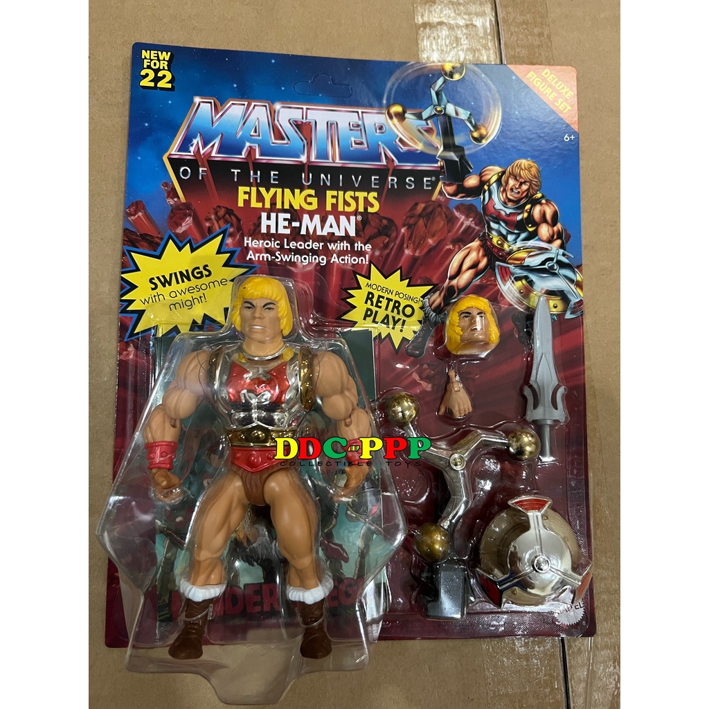 FLYING FIST HE-MAN DELUXE - MASTERS OF THE UNIVERSE MOTU ORIGINS ACTION ...