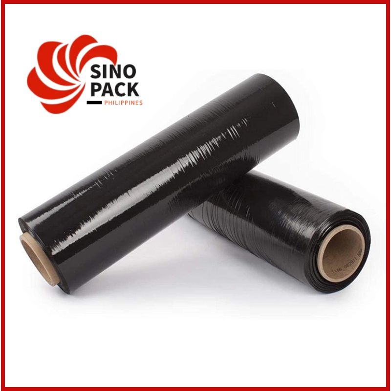 SINOPACK Stretch Film 500m x 500MM [20"] Black/Clear stretch film Jack ...