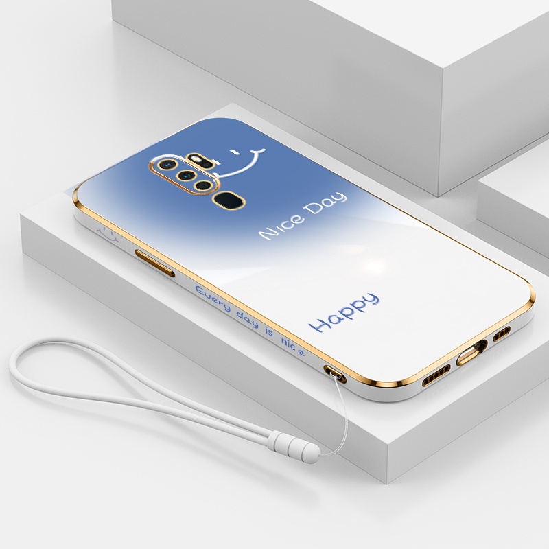 Casing oppo A9 2020 A5 2020 F11 PRO F11 Electroplating glossy phone ...
