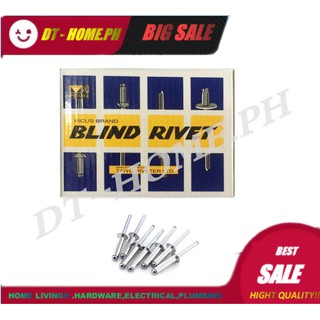 PER BOX--BLIND RIVETS/LOW PRICE 1/8x1/2, 1/8x3/4, 5/32x3/8, 5/321/2, 5 ...
