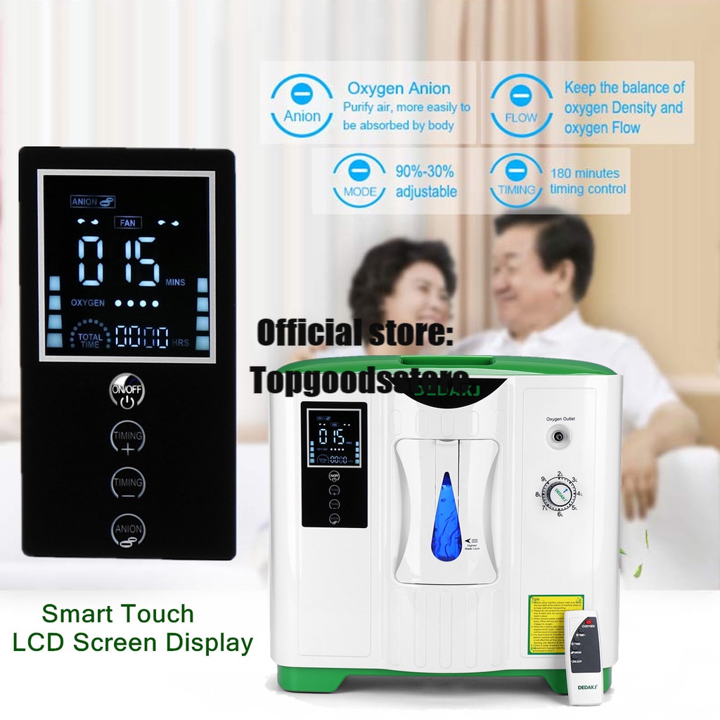 DDT-2A 2L-9L/Min Adjustable Medical oxygen concentrator generator ...
