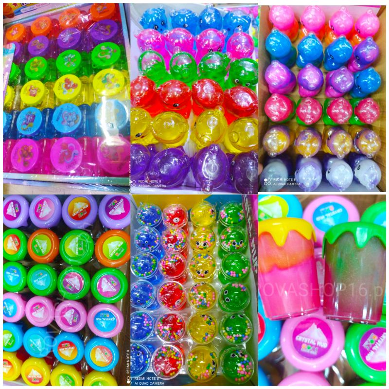 24 PCS Slime Medium Size for kids (1 BOX) Lootbag filler Party's Give ...