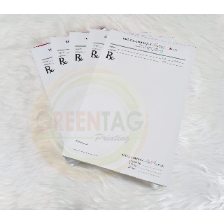 SMALL SIZED RX / Reseta / Prescription Pad / Medical Form | Shopee ...