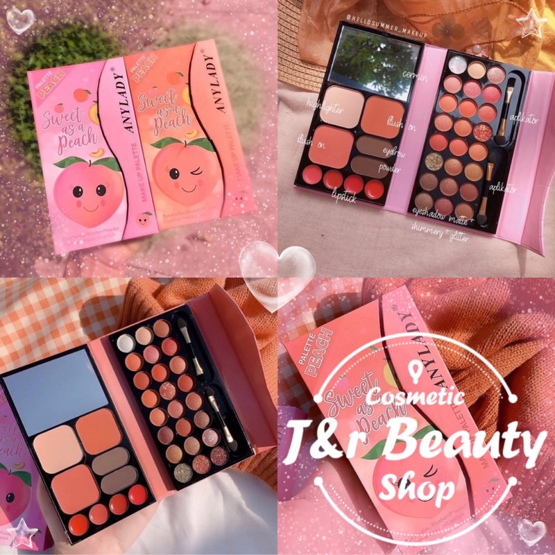 J&r Any Lady All In One Makeup Eyeshadow Palette(cod) | Shopee Philippines