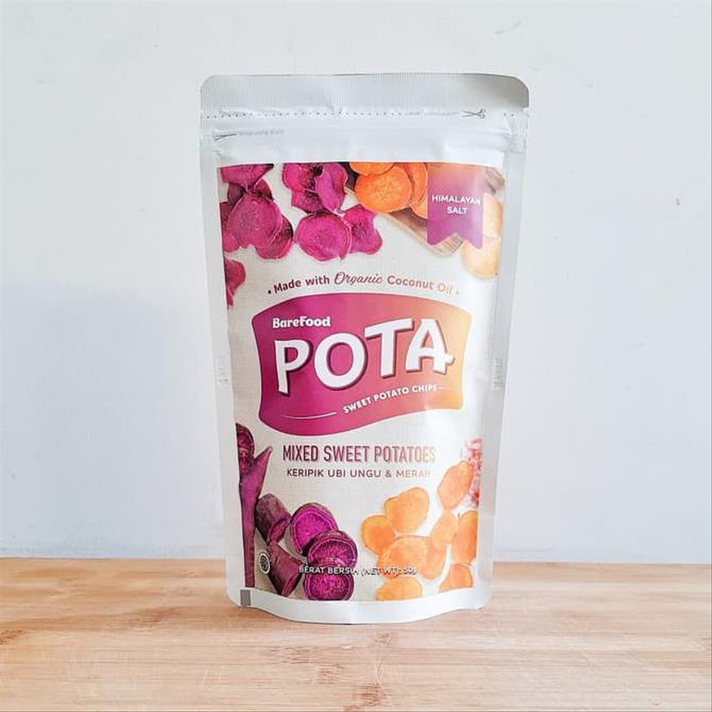 Pota - Purple And Red Potato Chips | Shopee Philippines