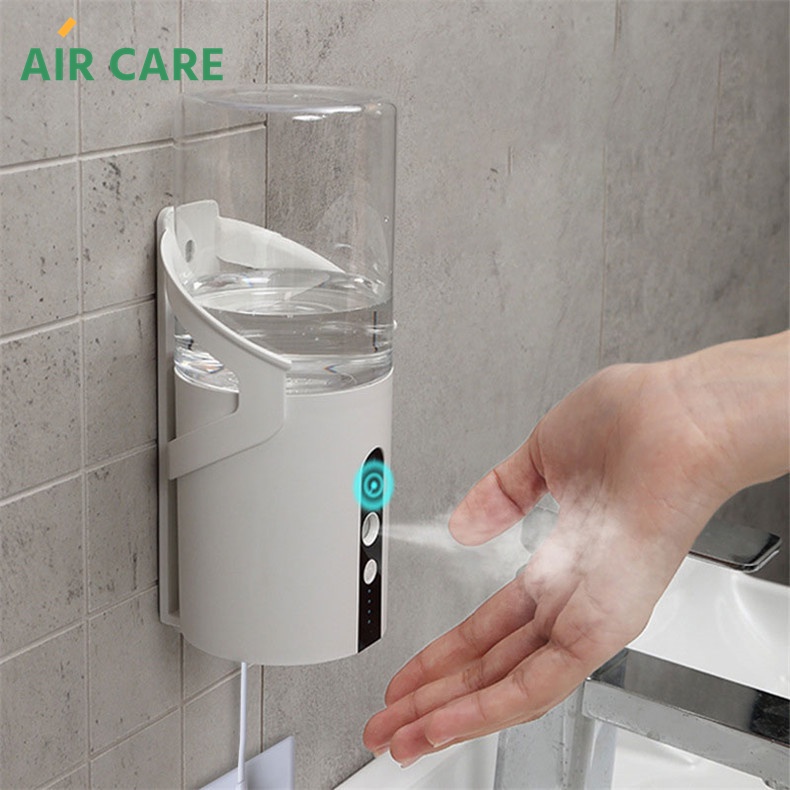 Automatic Alcohol Liquid Spray USB Rechargeable Wall-mounted Induction ...
