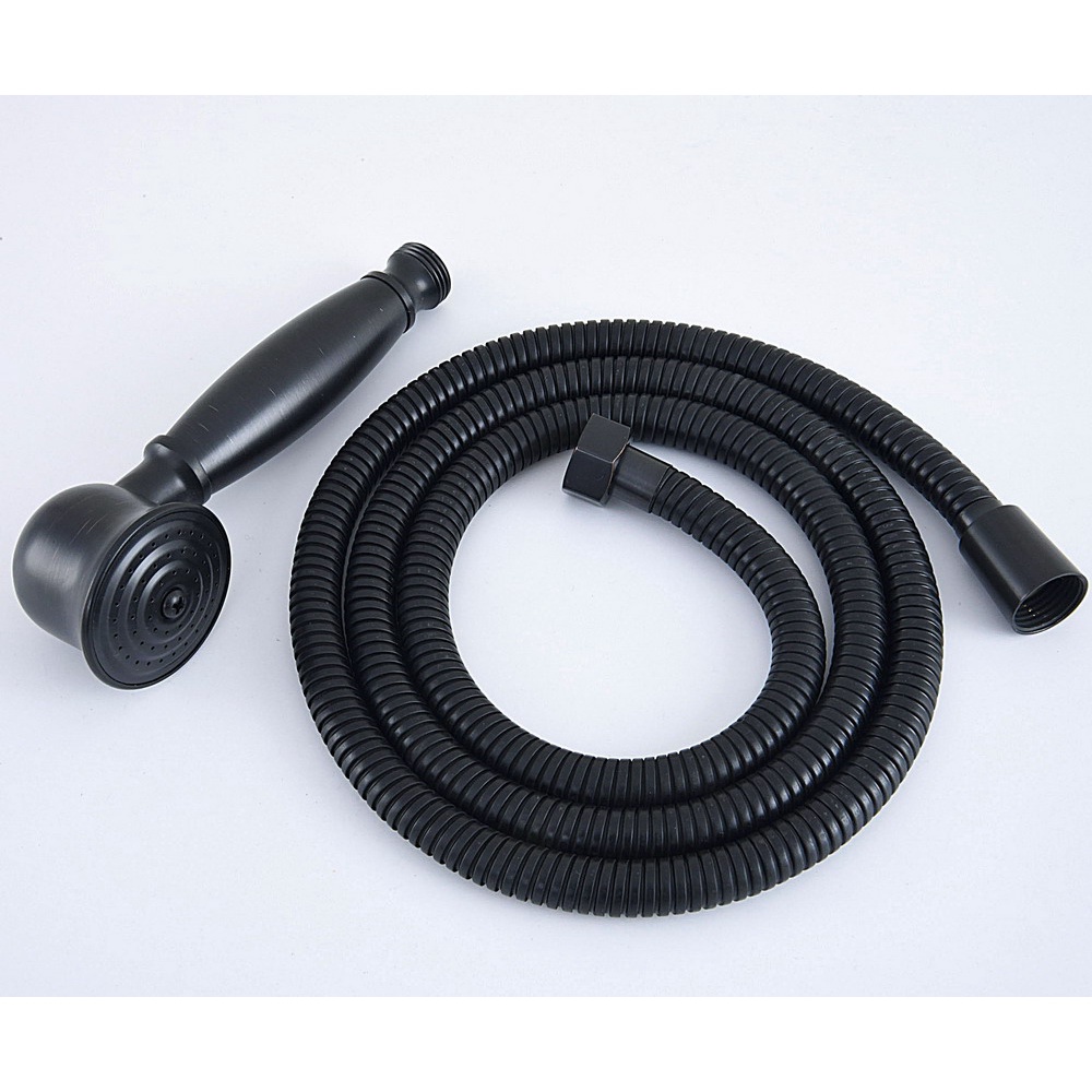 Black Oil Rubbed Bronze Telephone Style Bathroom Shower Head Water ...