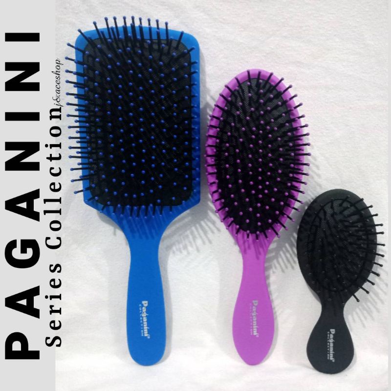 [JAS] Series Paganini Collection Handy Hair Brush Cushion Paddle Comb ...