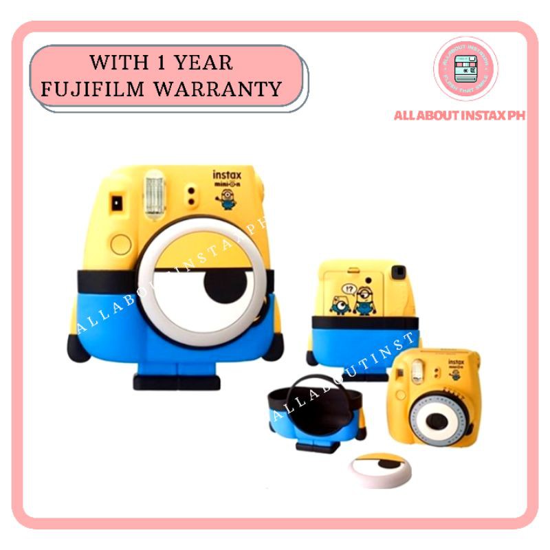 Instax minion camera limited edition | Shopee Philippines