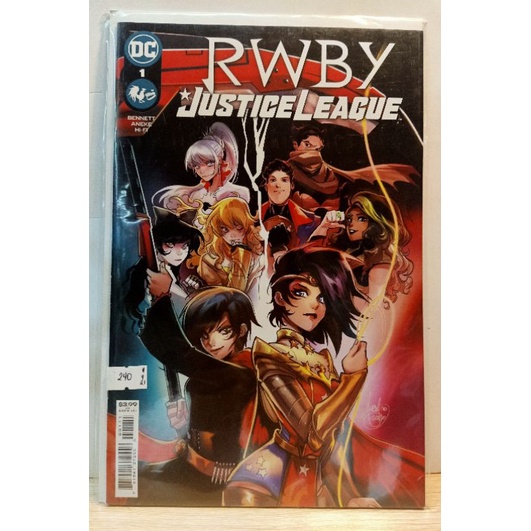 DC COMICS SET - RWBY JUSTICE LEAGUE ISSUE NOS. 1, 5 & 7 (2021) | Shopee ...