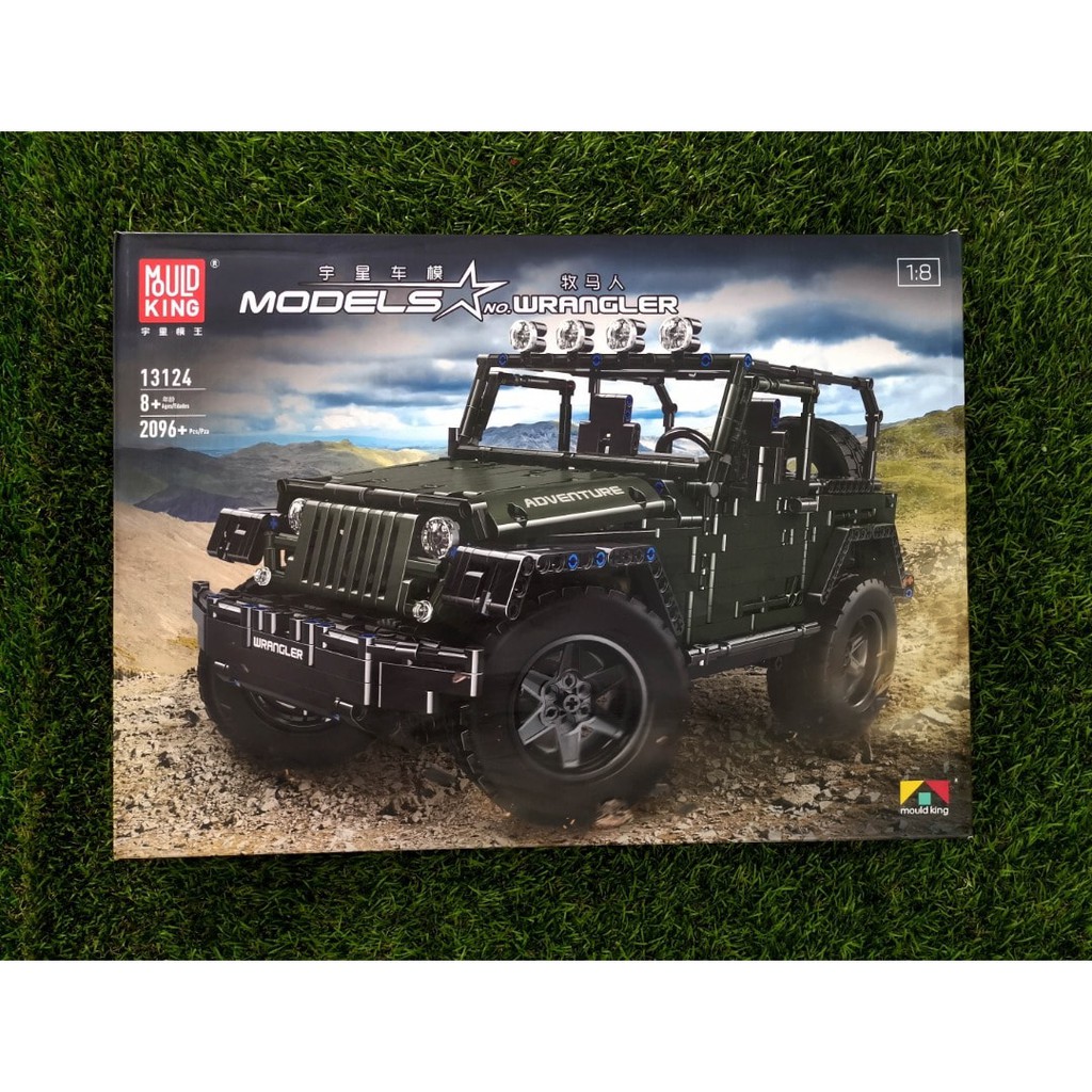 MOULD KING TECHNIC JEEP WRANGLER (STATIC VERSION) | Shopee Philippines
