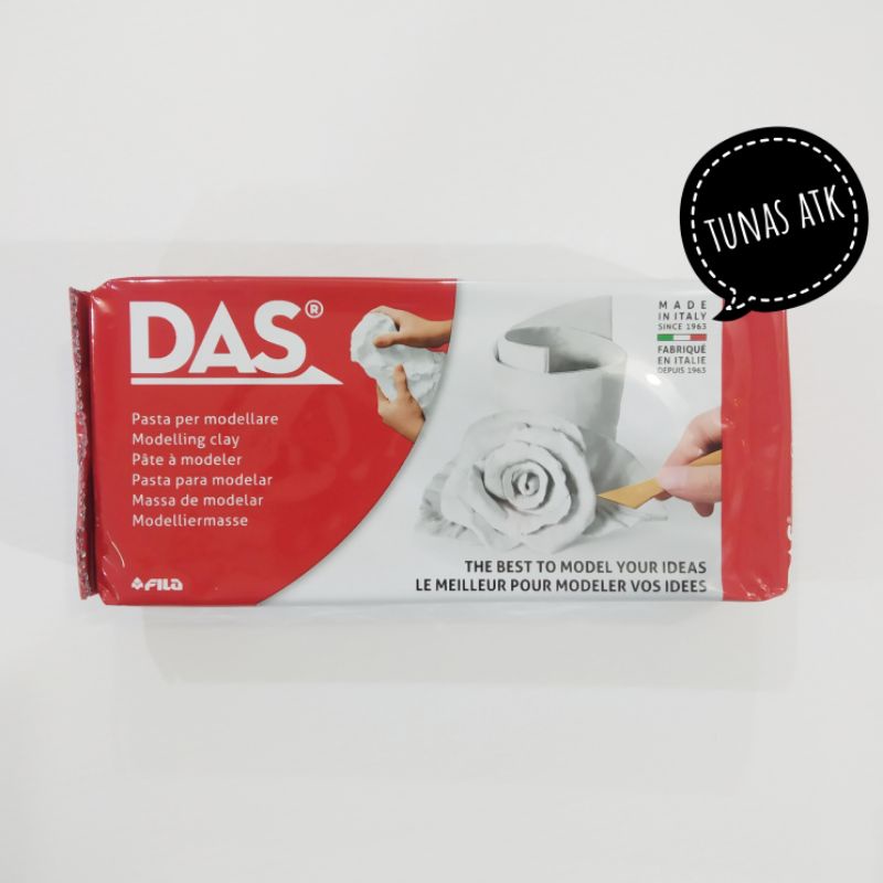 DAS MODELLING CLAY WHITE 500g | Shopee Philippines