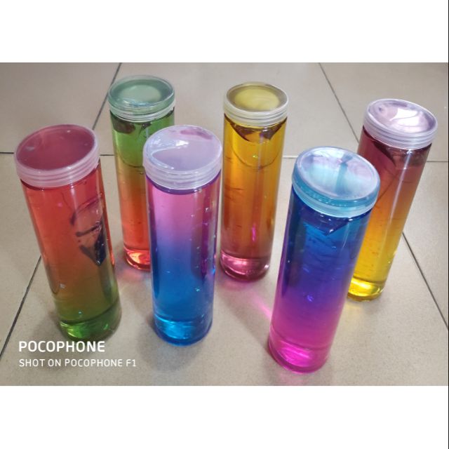 RAINBOW CRYSTAL MUD SLIME 95 PESOS PER TUBE | Shopee Philippines