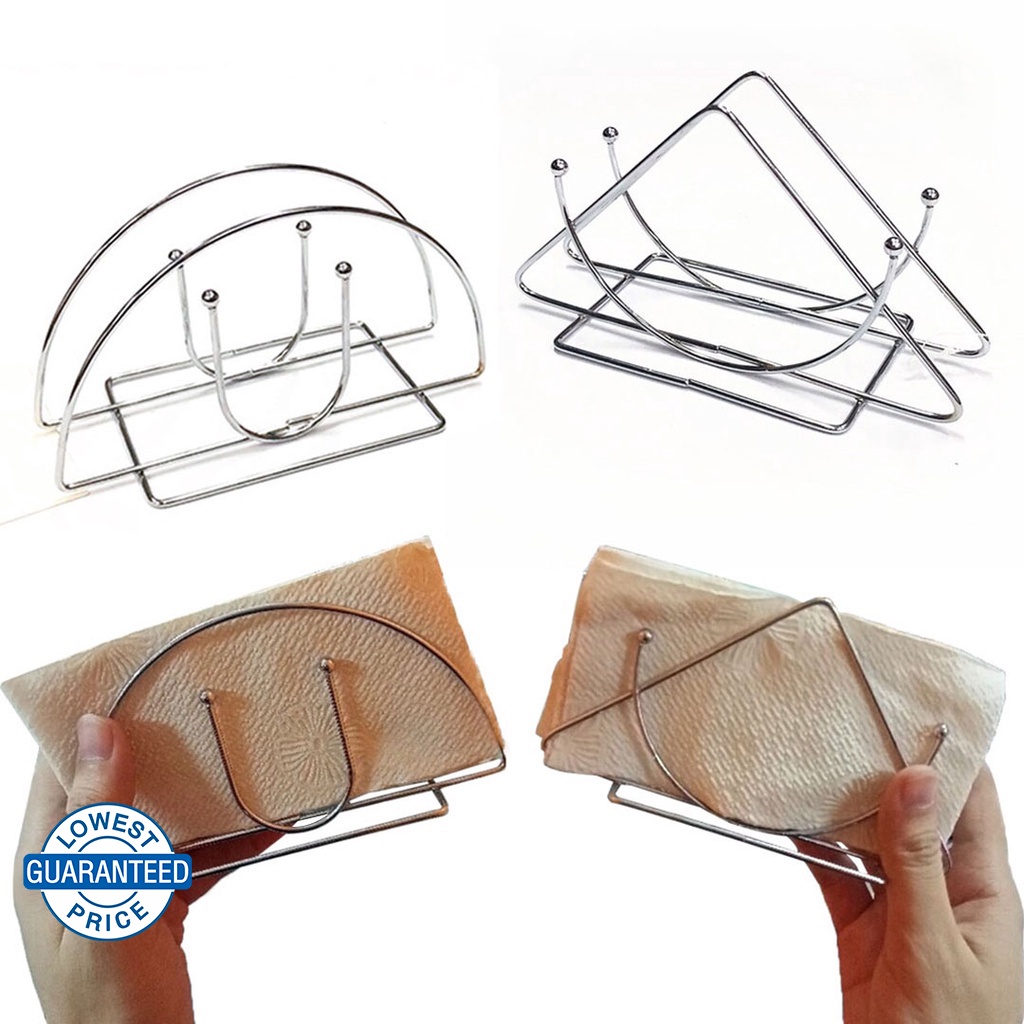 Stainless steel paper towel holder square tissue holder hotel ...