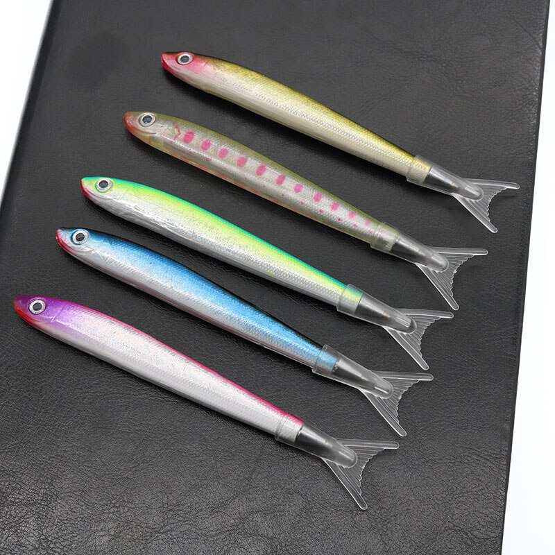 2pcs New Creative Fish Ball Pen Marine Business Signature Ballpoint Pen ...