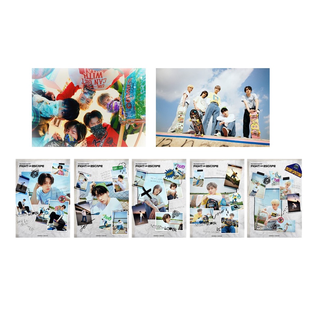 TXT Posters The Chaos Chapter Fight or Escape / TXT Poster with FREE ...