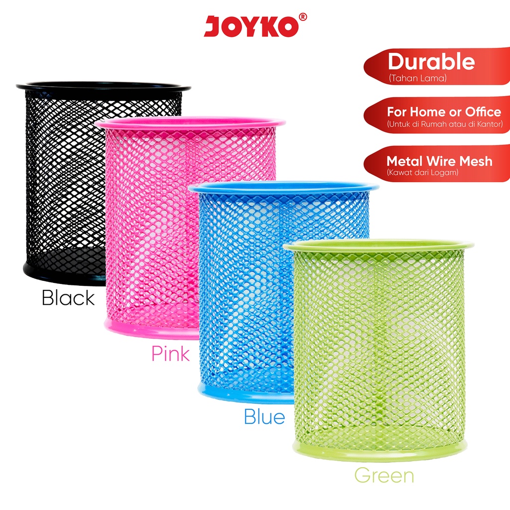 Joyko DS-16 Mesh Net Stationery Holder Pen Holder Desk Set | Shopee ...