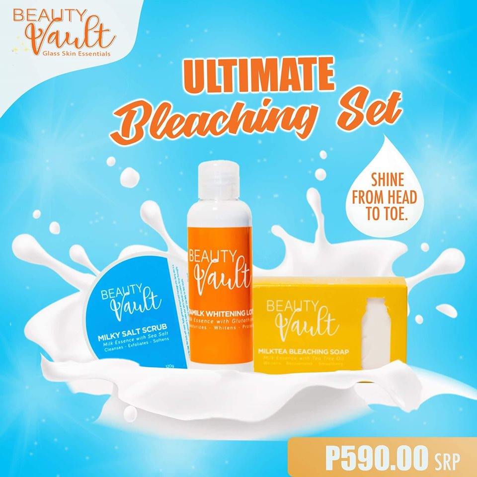 Ultimate body Bleaching Set | Beauty Vault Bleaching Set | Shopee ...