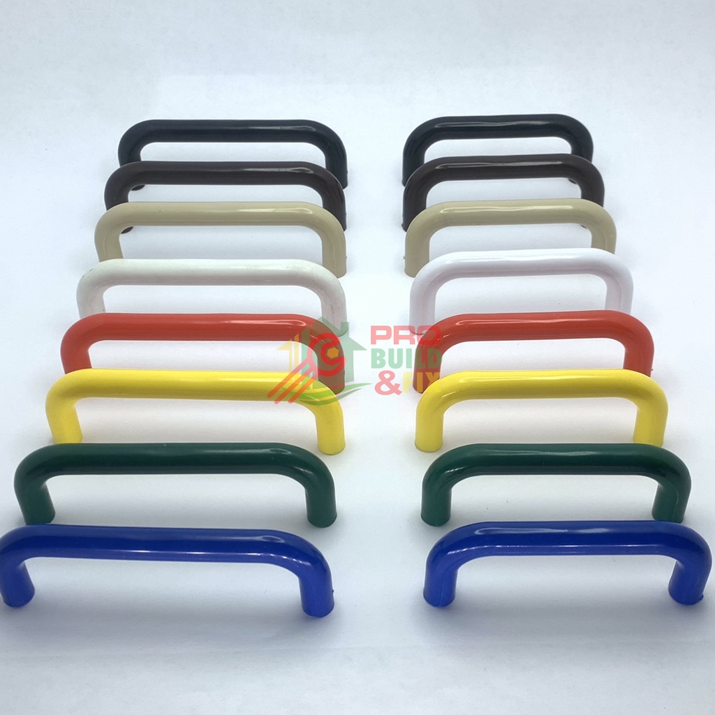 Modern Plastic Cabinet Handle 3" 4" With Screws | PVC Cabinet / Drawer ...