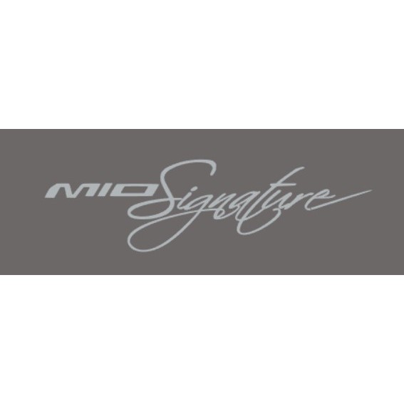 Mio Signature Sticker - 7.5inches Length, Cut Out Sticker, Waterproof ...