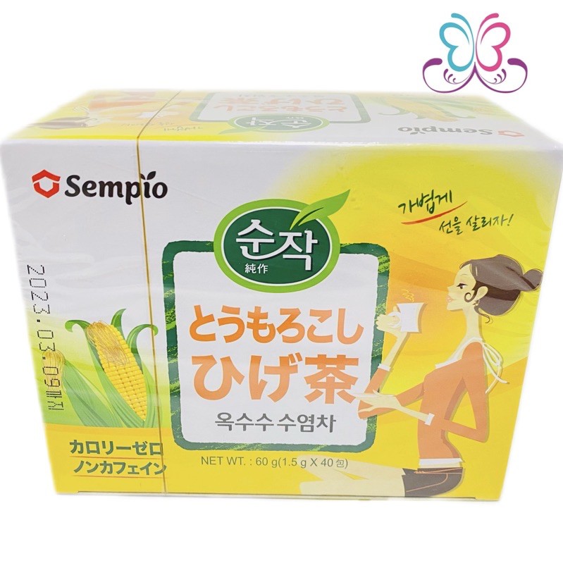 Corn Tea 60g (1.5g x 40 T/B) Sempio | Shopee Philippines
