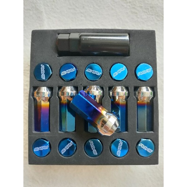 Rays Hyper Nut Special Colors Lugnuts universal wheel Rim High Quality | Shopee Philippines