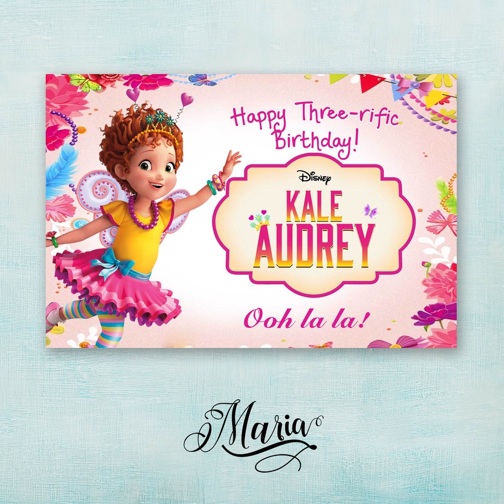 Fancy Nancy Clancy Birthday Banner | Shopee Philippines