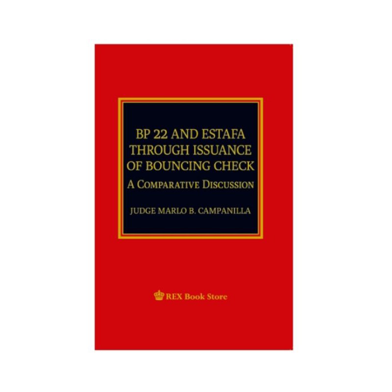 CAMPANILLA-BP 22 AND ESTAFA THROUGH ISSUANCE OF BOUNCING CHECK | Shopee ...